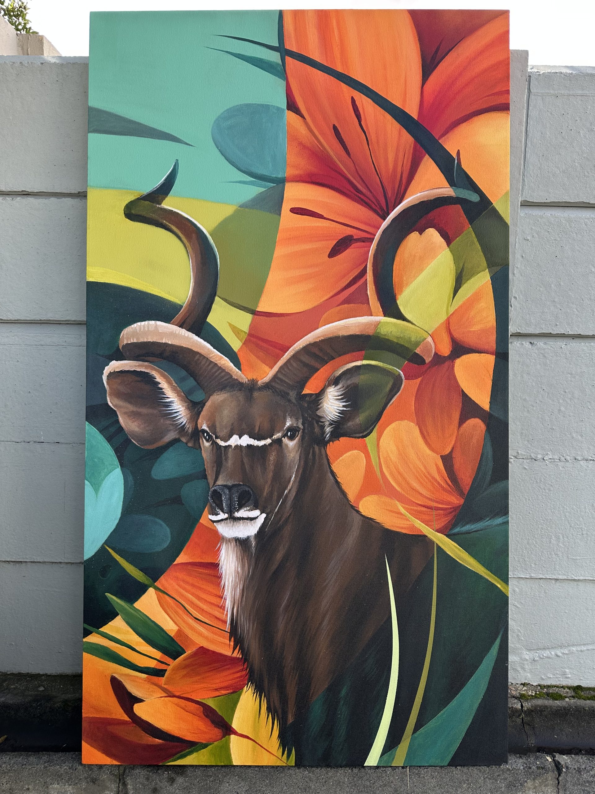 Wildlife Murals by Mural Artist Murray Cowan in South Africa: Bringing ...